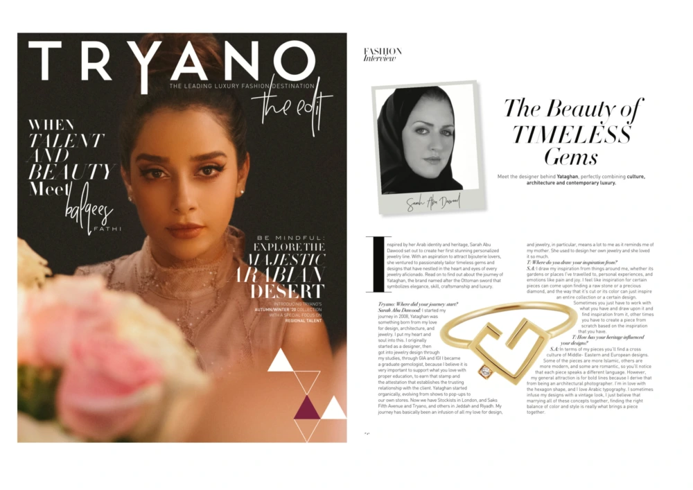 TRYANO MAGAZINE - Yataghan Jewellery